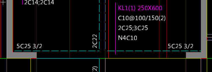 如图梁的上下部通长筋分别是哪个，还有两端才5C25 3/2表示什么，我是新手请多指教-服务新干线答疑解惑