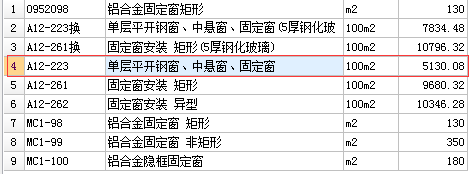 固定窗的定额 -答疑解惑-广联达服务新干线