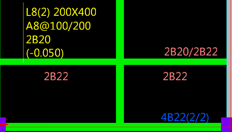 请教图中右上角2b20/2b22和右下角4b22(2/2)分别原位标注的含义？-服务新干线答疑解惑