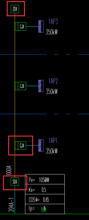 电气中CJX和SDX、ZDX代表什么，是否计算？-服务新干线答疑解惑
