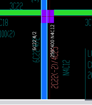 这个原位标注标不上去，显示钢筋格式错误 2c22(-2)/4c25-服务新干线答疑解惑