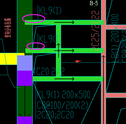 三道同名称梁都是KL9(1)，圈处是否还需要设置4C20 2/2的原位标注呢？-服务新干线答疑解惑