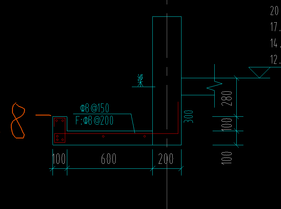 请问这个意思是不是箍筋C8-150,水平筋C8-200?-服务新干线答疑解惑