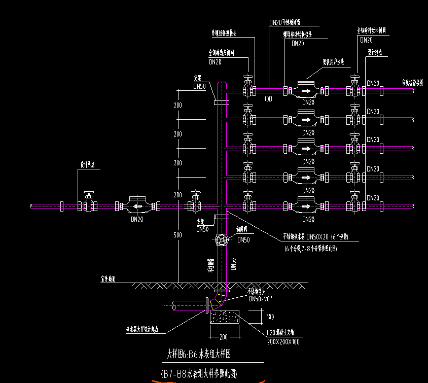 请问这里的2B12是两个B6节点的意思吗，节点图只给到了B1~B8。-服务新干线答疑解惑