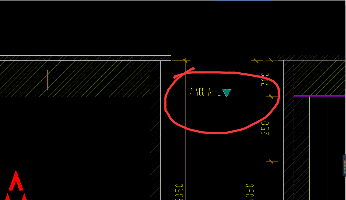 图纸中AFFL代表什么意思?是吊顶高度吗-服务新干线答疑解惑