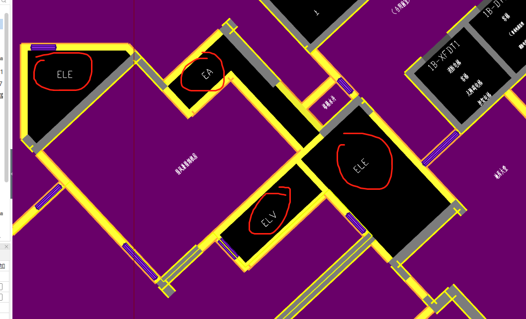 关于建筑图上房间标识，ELE，ELV标识什么房间-服务新干线答疑解惑