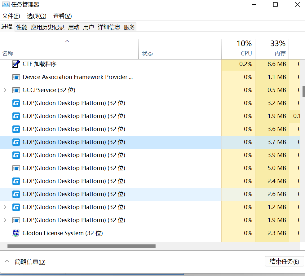 GDP（Glodon Desktop Platform）开机自启很多个-服务新干线答疑解惑