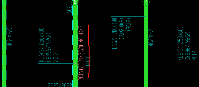 原味标注2C16+2c20/5c20 4(-4)/5手动输入提示钢筋输入格式错误-服务新干线答疑解惑