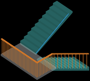 GTJ2021 3月版新功能——自定义楼梯-服务新干线头条