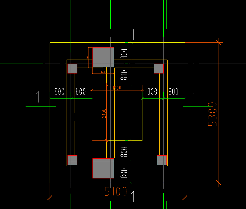 请问这个独立基础横向受力筋C12-150,纵向C8-200，对吗？谢谢-服务新干线答疑解惑