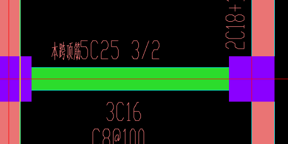 本跨顶筋是只写上部跨中钢筋,还是左右支座加上跨中都要写5C25 3/2-服务新干线答疑解惑