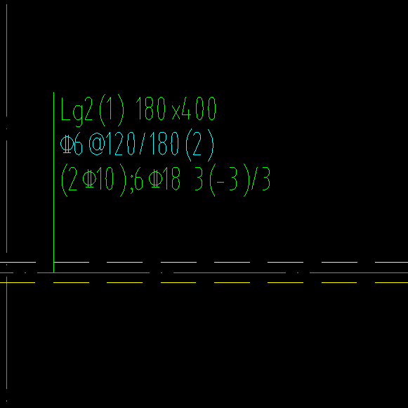 图纸上面梁Lg下部钢筋6C18 3（-3）/3在广利达中怎样定义-服务新干线答疑解惑