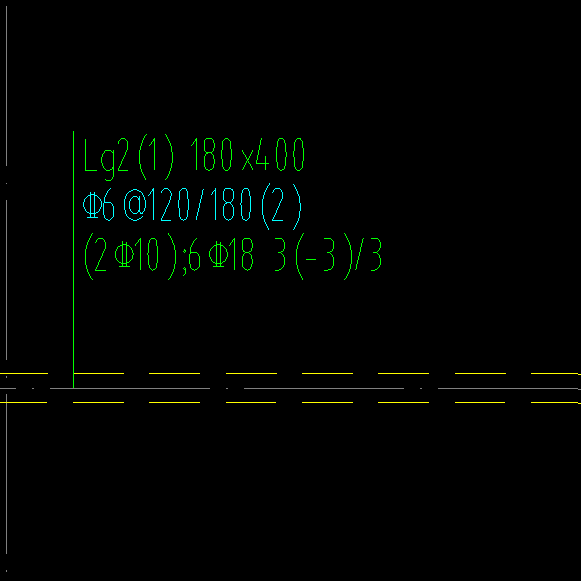 图纸上面梁Lg下部钢筋6C18 3（-3）/3在广利达中怎样定义-服务新干线答疑解惑