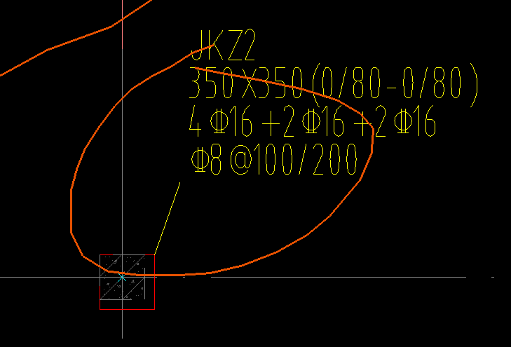柱增大截面钢筋标注的4C16+2C16+2C16的含义，是如何排列的？如下图-服务新干线答疑解惑