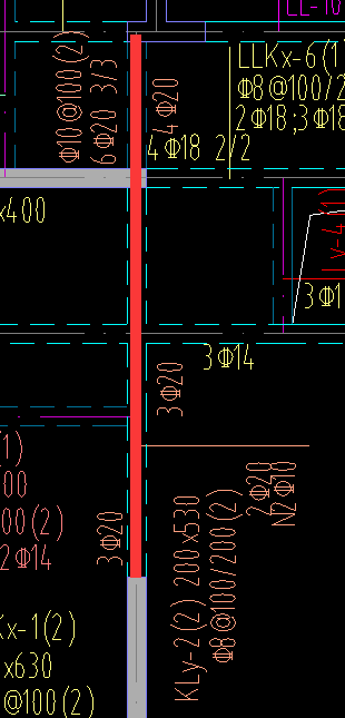 图纸所示量第二跨右侧支座负筋是否同样为6C20 3/3？模型里设置是否正确？-服务新干线答疑解惑