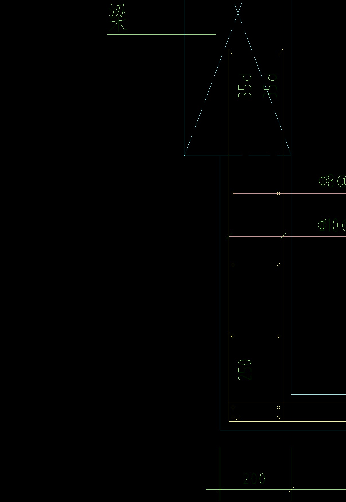节点用圈梁画c10-150的U型钢筋在其他中输入，c8-200的钢筋在圈梁中怎入-服务新干线答疑解惑