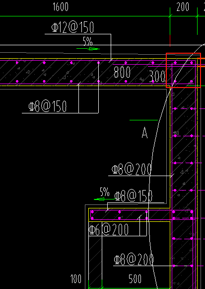 框出来的钢筋是c12-150还是c8-200-服务新干线答疑解惑