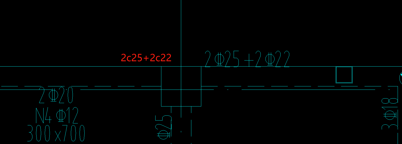 图纸变更算浪费的钢筋下料重量，是不是要算2*（2c25+2c22）的重量？-服务新干线答疑解惑