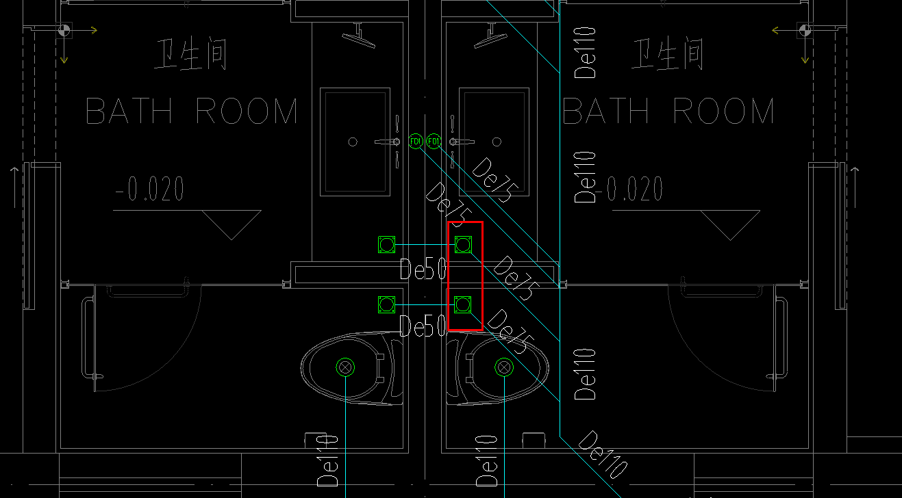 想问一下这两个地漏规格应该是De75还是De50？-服务新干线答疑解惑